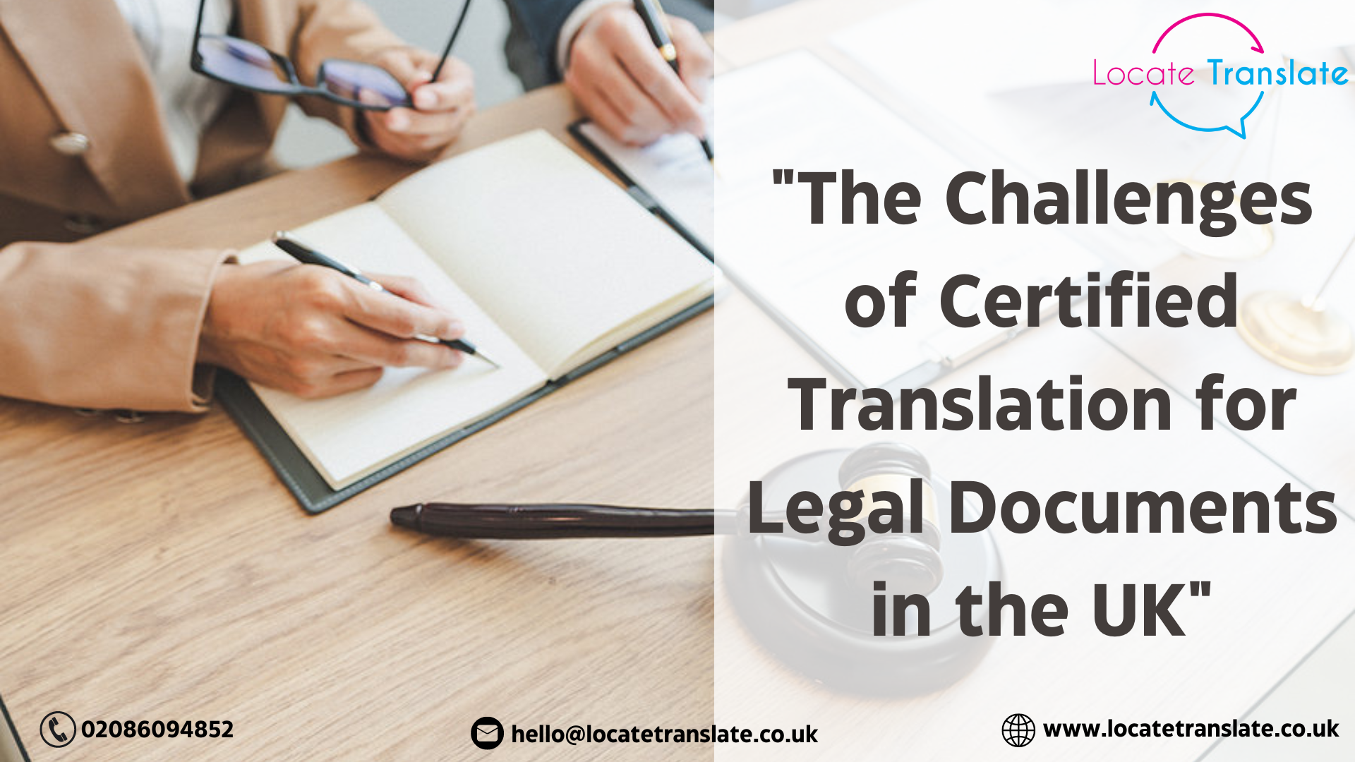 The Challenges of Certified Translation for Legal Documents